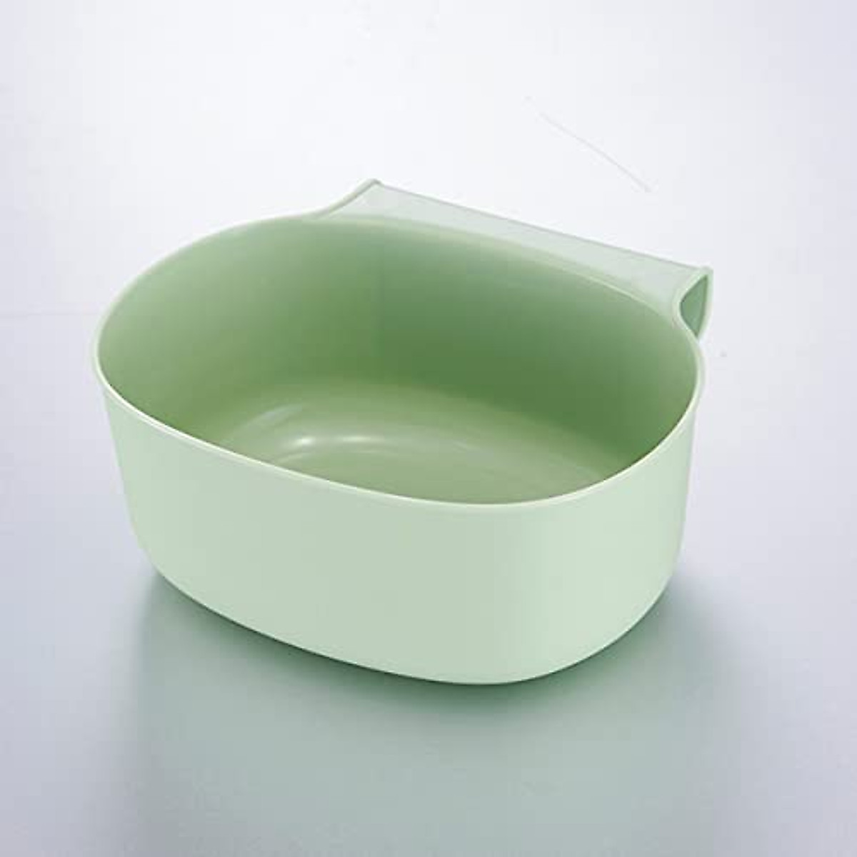 Alipis Plastic Bins Bins 2 pcs Storage Garbage Home Office Green for Kitchen Friendly Environmental Hanging Bin Cabinet Cover Wastebasket Door Without Rubbish Can Trash Rubbish Container