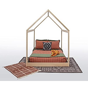 House Bed Frame Full Size Made in the USA - No Legs