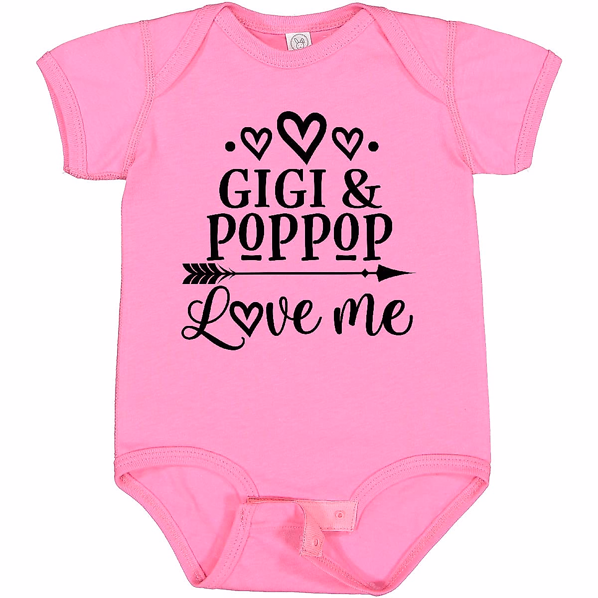 inktastic Gigi and PopPop Love Me Baby Bodysuit 18 Months Raspberry 389ea