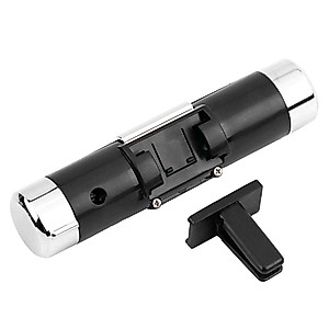 Qiilu Car Digital Clock Thermometer, Car Digital Clock with Thermometer, Portable Clock for Car Dashboard Clip-On LED Backlight Only Celsius