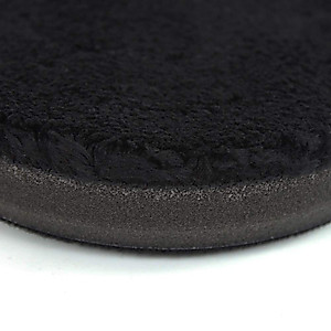 Chemical Guys BUFX_303_5 Black Microfiber Polishing Pad (5.5 Inch Fits 5 Inch Backing Plate)