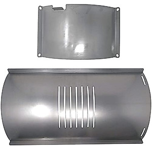 Pit Boss Flame Broiler Slide Cover and Bottom Kit for 1000 Series Pellet Grills