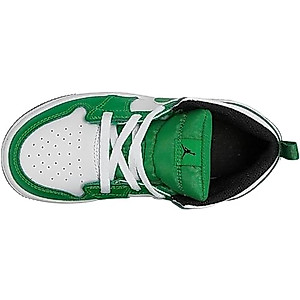Jordan 1 Mid Toddler's Lucky Green/Black-White (DQ8425 301) - Size 8c