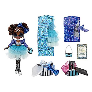 LOL Surprise OMG Present Surprise Fashion Doll Miss Glam with 20 Surprises, Birthday Inspired, 5 Fashion Looks, Accessories,Toys for Girls Boys Ages 4 5 6 7+ Years Old,Multicolor
