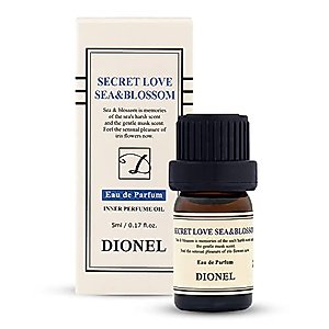 Dionel Secret Love Sea & Blossom inner perfume fragrance oil for underwear women Long-lasting feminine Nonchalant sea scent 5ml 0.17fl.oz