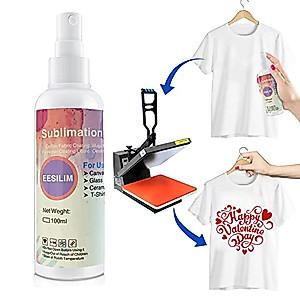 Coating Spray for Cotton Shirts,100ML Poly T Plus Spray for Cotton Blanks Shirts Polyester Tote Bag, Super Print Adhesion & Quick Dry Waterproof High Gloss Finish