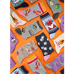 Hot Sox womens Conversation Starter Novelty Fashion Casual Sock, Rubber Ducks (Dark Blue), 4 10 US