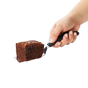 OXO Good Grips Stainless Steel Cut and Serve Turner, Black