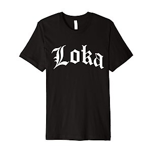 Loka Chola Chicana Mexican American Pride Hispanic Latino Premium T-Shirt