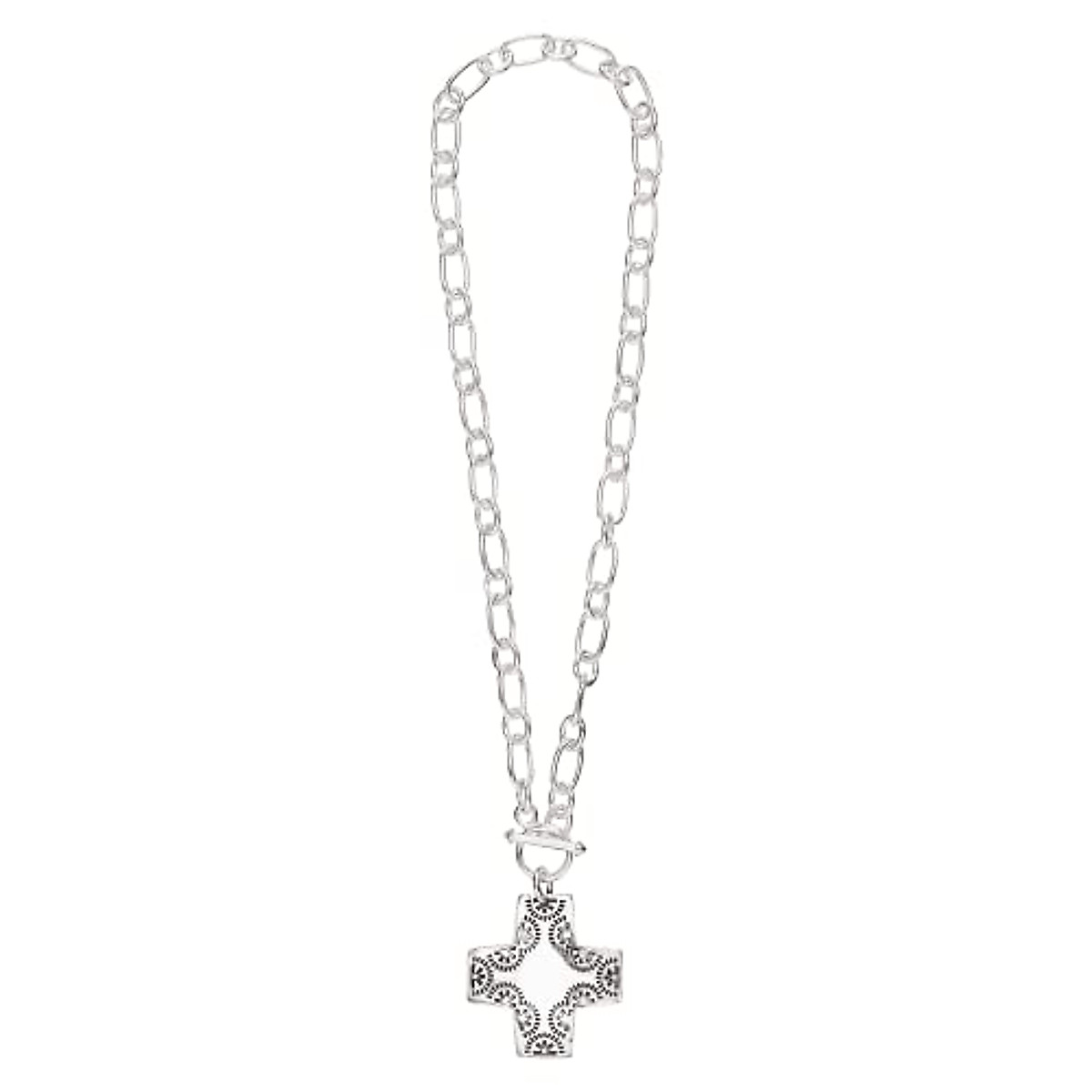 Silpada 'Cross Pendant Necklace' in Sterling Silver