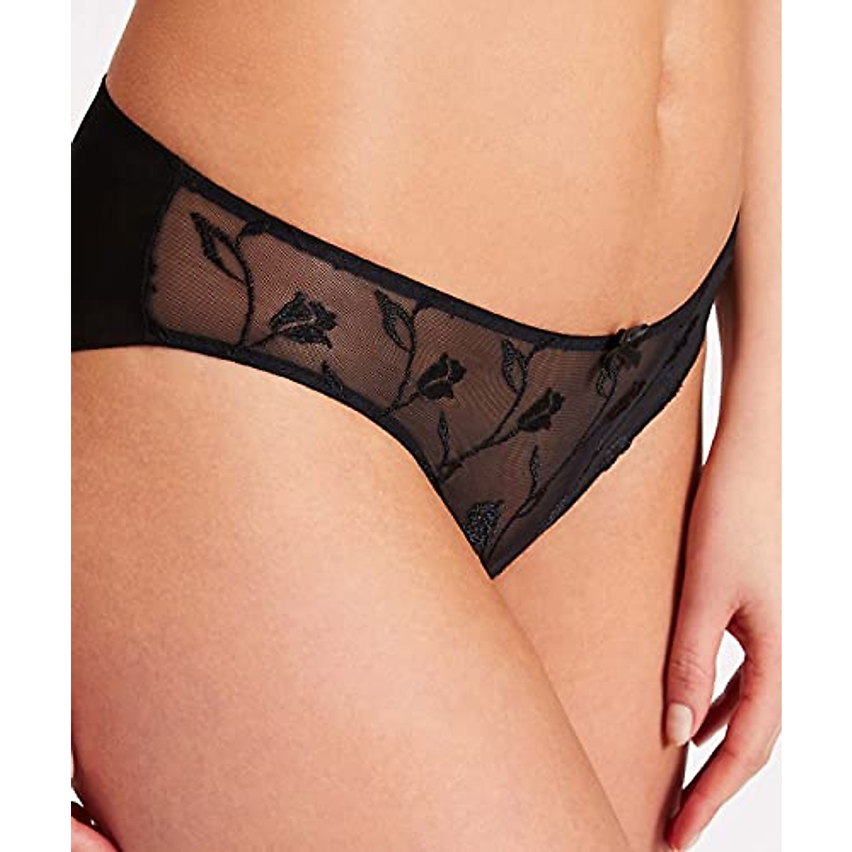 Aubade Women's Softessence Tanga, Black (Black), Large