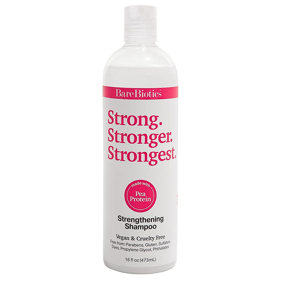 BARE BIOTICS Strong. Stronger. Strongest. Strengthening Shampoo, 16 fl. Ounces