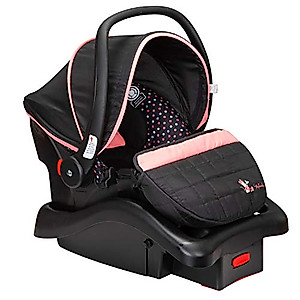 Disney Light 'N Comfy 22 Luxe Infant Car Seat, Minnie Confetti