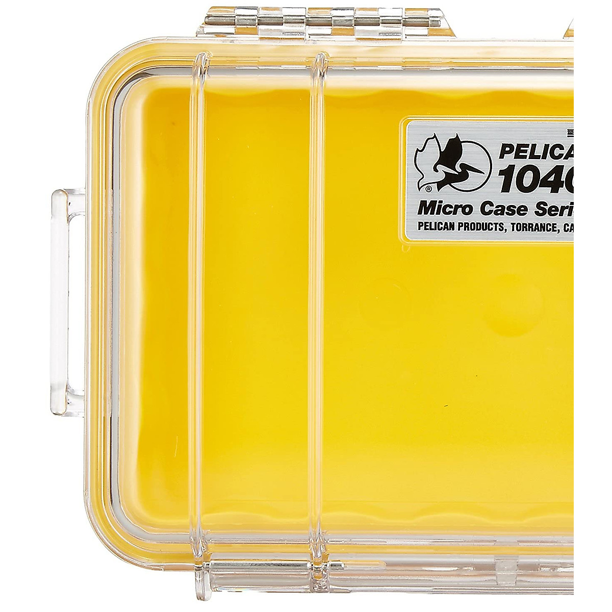 Pelican 1040 Micro Cases (Yellow/Clear) and (Blue/Clear)