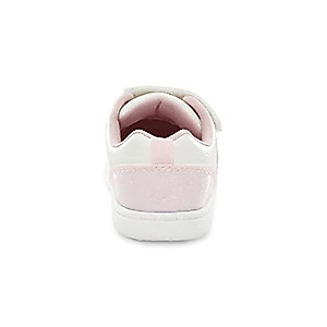 Carter's Every Step Baby Girls Morgan Sneaker, White, 3.5 Infant