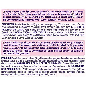 Nature's Bounty Prenatal Gummies, 60 Gummies