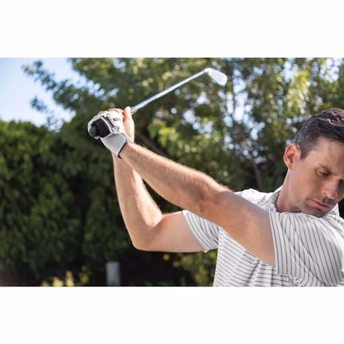 SKLZ Men's Smart Glove Left Hand Golf Glove, X-Large , White