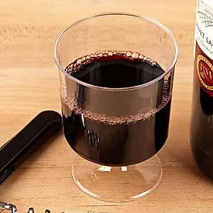 Elegant Clear Round Mousse Plastic Cups (Pack Of 10) - 2 oz. | Perfect For Celebrations, Gatherings, Parties & Home Dinners