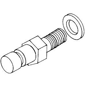 Spring Retainer with Washer for Pelton & Crane PCK660
