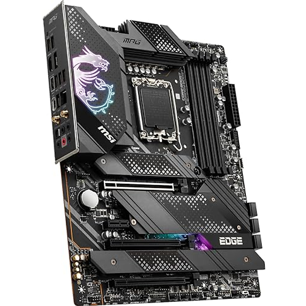 MSI MPG Z690 Edge WiFi DDR4 Gaming Motherboard (ATX, 12th Gen Intel Core, LGA 1700 Socket, DDR4, PCIe 4, CFX, M.2 Slots, Wi-Fi 6)