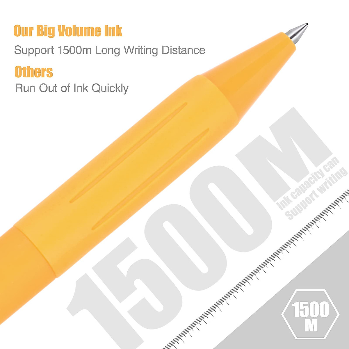 Drawdart 14 Pack Ballpoint Pens,Cute Pens for Note Taking,Pastel Pens Black Ink Medium Point 1.0mm,Retractable Pretty Journaling Pens Office Supplies for Women & Men, Best Gift Pens for Smooth Writing