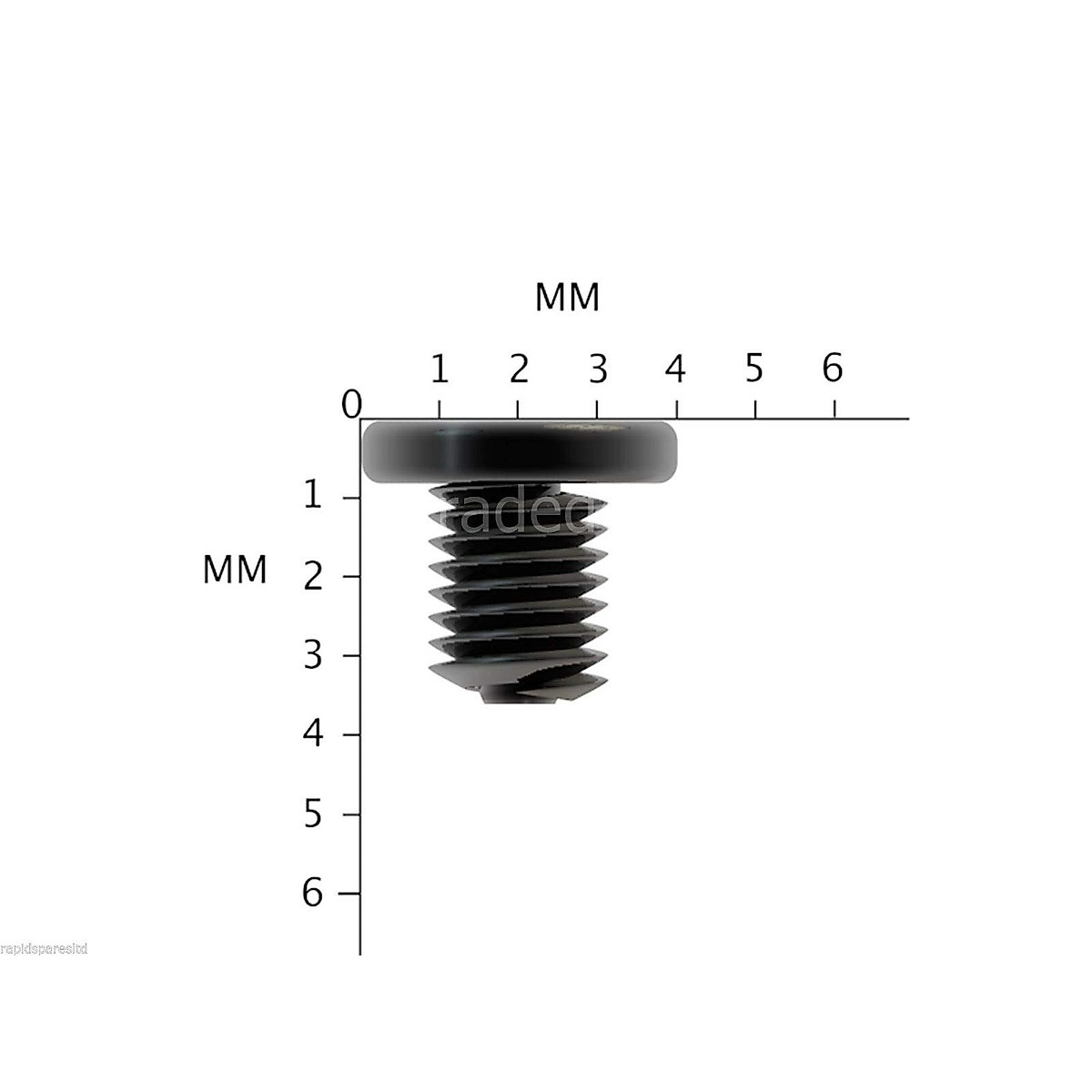 Replacement Laptop Screws in 4 Different Sizes M2 x 3mm, M3 x 3mm, M2.5 x 5mm, M2.5x8mm