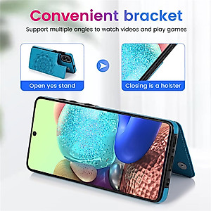 YUMESS Magnetic Case for Samsung Galaxy A52 A72 A32 A42 A12 A22 A51 A71 A21 A30 A40 A50 A70 Leather Card Slot Wallet Phone Cover,Gray,for Galaxy A12 5G