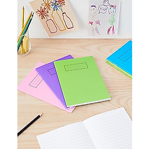 Silvine NBA5BT A5 Bright Exercise Notebook - Assorted Colours (Pack of 20)