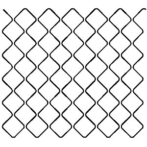 Quilting Stencils for Machine and Hand Quilting - 2 Quilting Stencils for Background, Border Patterns - Mock Crosshatch, Cross Hatch Border Plastic Quilt Stencil Set with Guide