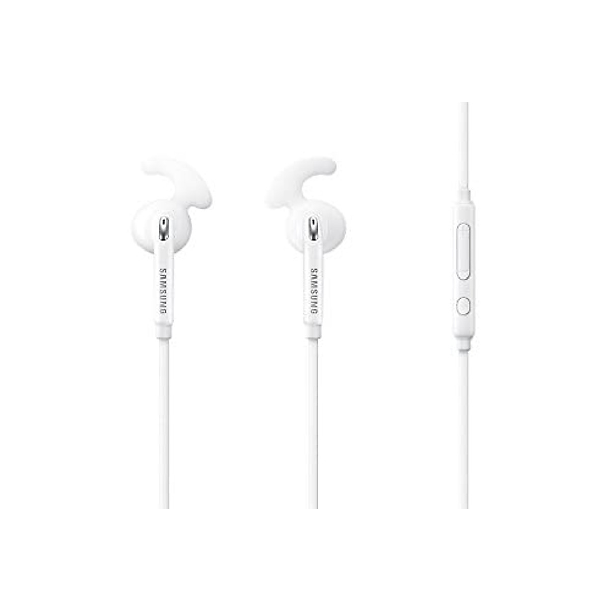 Samsung Eo-Eg920Bw White Headset/Handsfree/Headphone/Earphone with Volume Control for Galaxy Phones (Non Retail Packaging - Bulk Packaging)