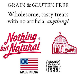 Evanger's Nothing But Natural Gently Dried Beef Heart Treats for Dogs