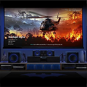 BenQ TK700 4K HDR Gaming Projector with HDMI 2.0*2 | 60hz at 4K | 240hz at 1080p | 3200 Lumens | Game Modes | 5W Chamber Speakers | 2D Keystone | 3D | (Renewed)