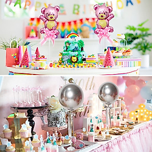 ROYUYE Balloon Stick Holder 16 Pack Balloon Stand with Base Balloon Column for Table Decorations for Wedding Birthday Baby Shower Any Party Balloon Accessories