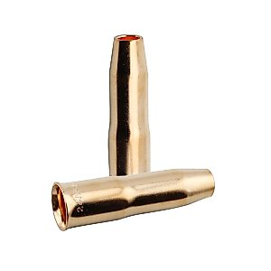 WeldingCity 2-pk Gas Nozzle 24A-50-SS (Short-Stop) 1/2" for MIG Welding Gun Tweco Professional #3/#4 and Lincoln 300-450 (Pack of 2 Nozzles)