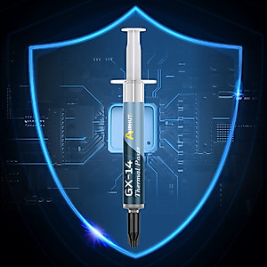 Aairhut GX-14 Thermal Pastes, 15.7W/m.k High Performance Thermal Compound Paste for Cooling All Processors, CPU, GPU - PC, PS4, Xbox & Heat Sinks in Computers and Consoles (8g)