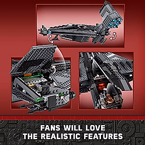 LEGO Star Wars The Justifier 75323, Buildable Toy Starship with Cad Bane Minifigure and Todo 360 Droid Figure, The Bad Batch Set, Gifts for Kids, Boys & Girls