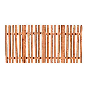 LIXIONG Garden Fence Screen Indoor Solid Wood Interlocking Panels Privacy Screen Restaurants Hotels Isolation Courtyard Plants Growing，8 Size (Color : Orange, Size : 42x30cm)