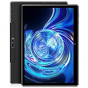 EEW Tablets 10 Inch Tablet Android 10.0, 32GB ROM Expandable to 128 GB, 1280x800 IPS HD Touchscreen, 5MP Dual Cameras, 6000mAh Battery, Support WiFi Bluetooth GPS (2023 Release)