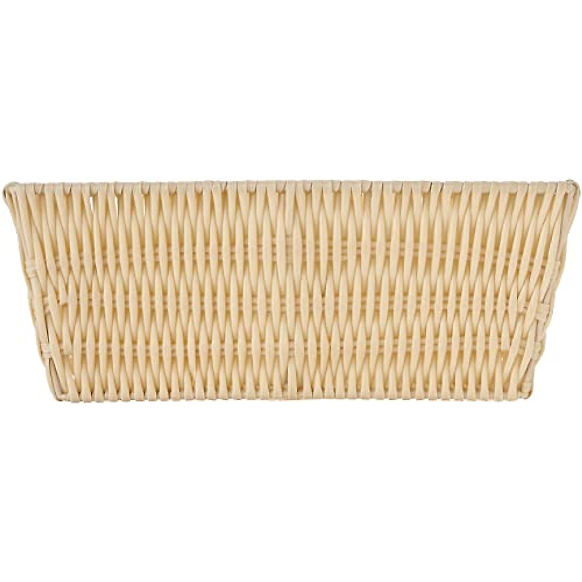 Whitmor Rattique Small Shelf Tote Latte (Pack of 2)