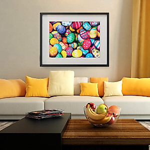 JOYIN 300 Large Piece Jigsaw Puzzle (21.25 x 15 inches) Eggcellent for Easter Party Favors Plush Easter Basket for Baby, Toddler & Kids of All Ages