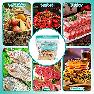 10×Steam Cooking Bags Large Size Microwave Steamer Bags for Vegetables,Potatoes and Meat -1Pack (1) green