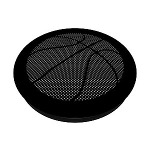 Basketball Gray Pixel For Boys and Girls PopSockets PopGrip: Swappable Grip for Phones & Tablets