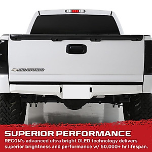 Recon 264115BK LED Third Brake Light Kit - Smoked Lens