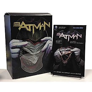 Batman: Death of the Family Book and Joker Mask Set