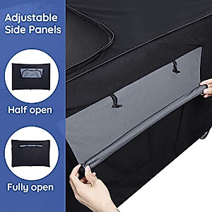 Minnebaby Darkening Cover for Pack N Play, Breathable Travel Crib Shade Canopy Tent for Baby Better Sleeping and Napping