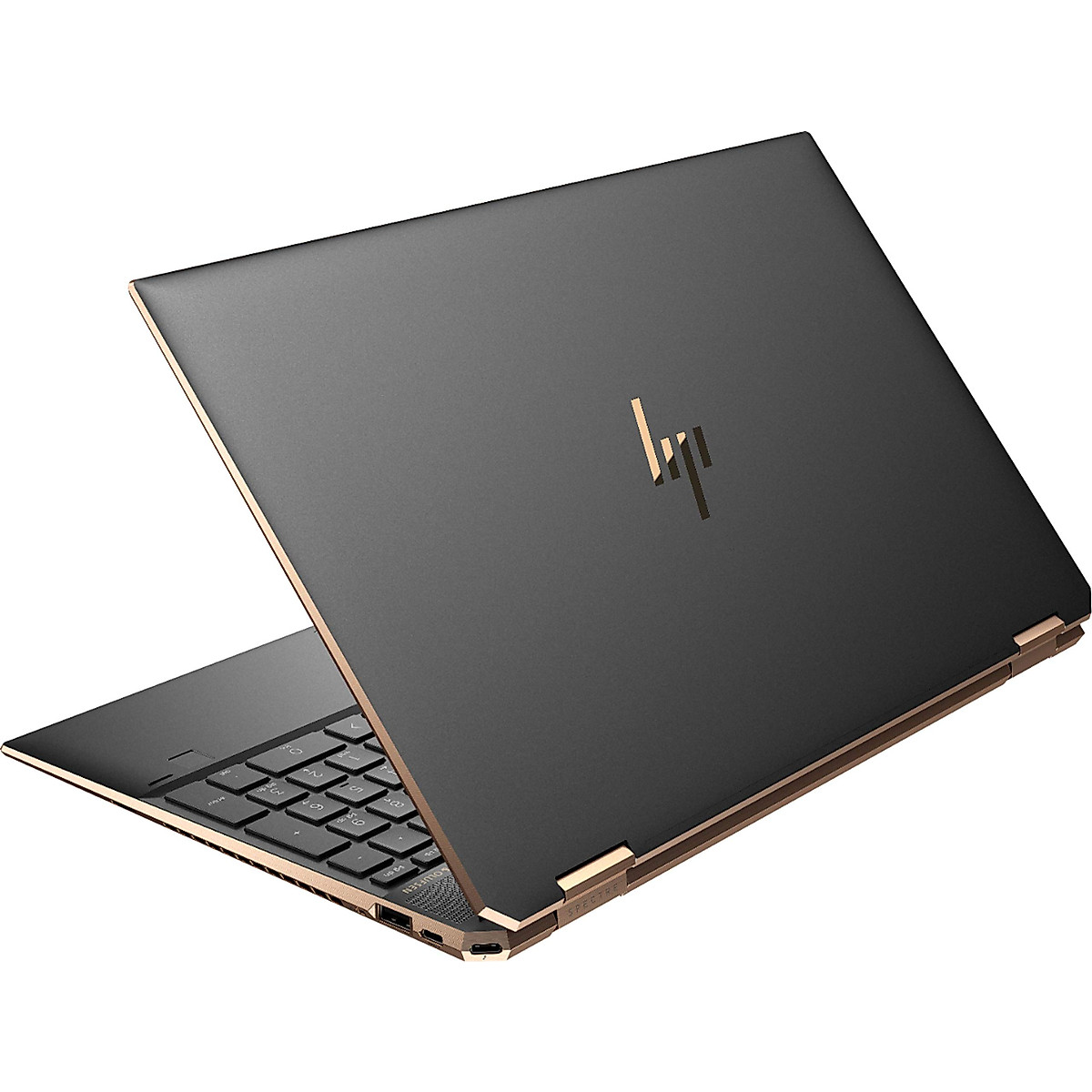 HP Spectre X360 15.6 Inch 4K UHD Touch-Screen 512GB SSD + 32GB Optane 1.8GHz i7 2-in-1 Laptop (16GB RAM, Quad-Core i7-10510U, GeForce MX330, Windows 10 Home) Nightfall Black 15-EB0043DX