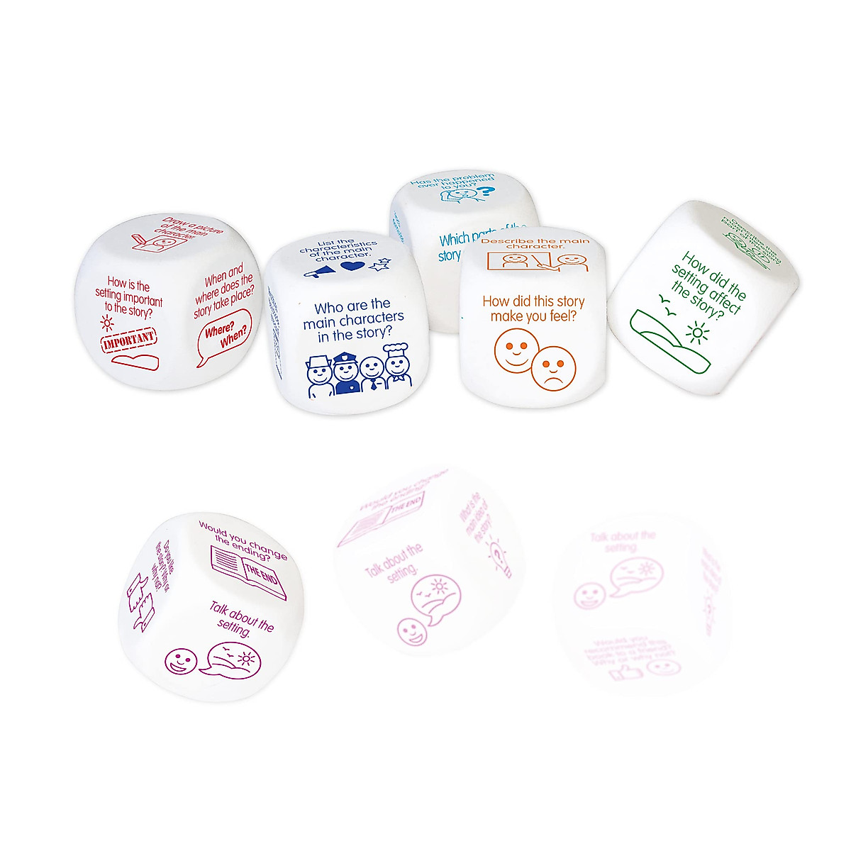 Junior Learning JL642 Discussion Dice