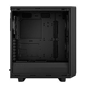 Fractal Design FD-C-MES2C-01 Meshify 2 Compact Black Solid ATX Mid Tower Computer Case (Black)