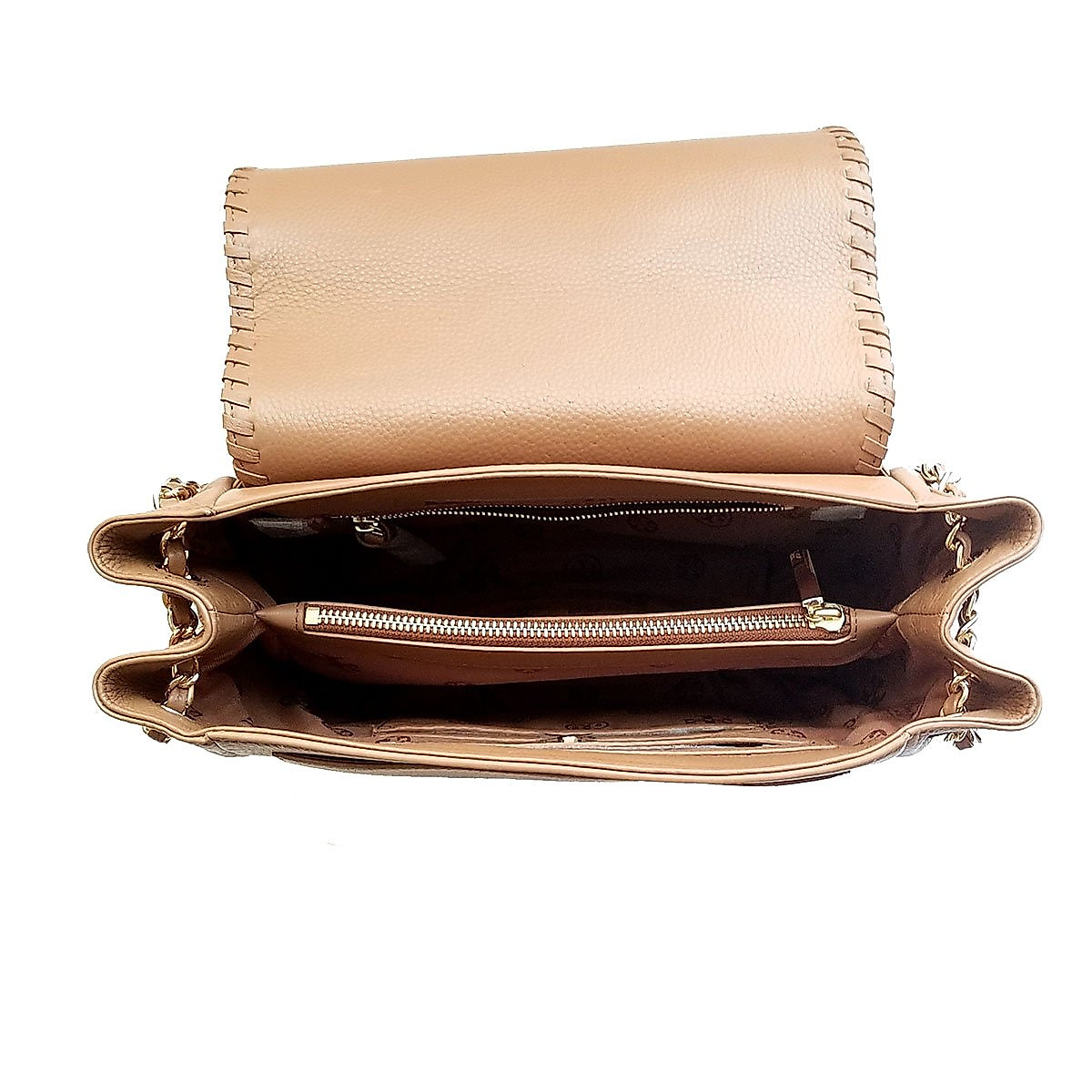 Tory Burch Marion Small Flap Shoulder Bag Bark