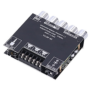 Hilitand 2.1 Channel Digital Power Amplifier Module, 20W x 2, BT 5.0, Surface Mount, Voltage: 12-24V, Impedance: 4-8 Ohm, For 20-100W Speakers, Hilitand57pec09ka8